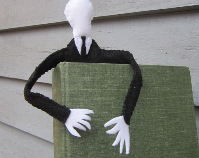 Slenderman-handmade Felt Slenderman Inspired Bookmark-unique Gifts ...