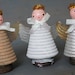 Angel Spool Dolls-antique Spindle Spool Dolls-country - Etsy