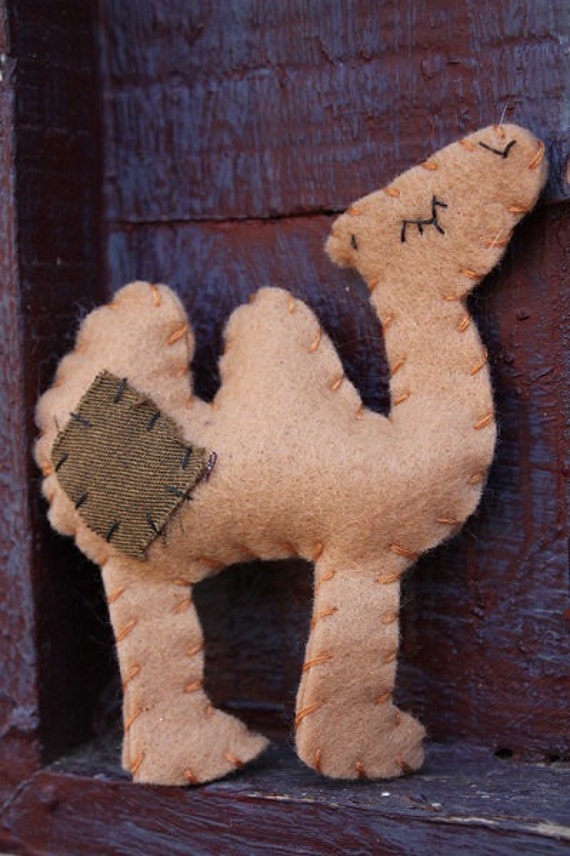 Camel Ornament Felt Camel Christmas Ornaments-handmade Felt | Etsy
