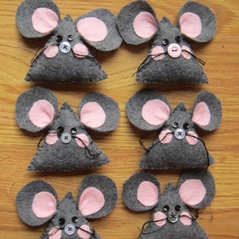 Felt Mouse - Etsy