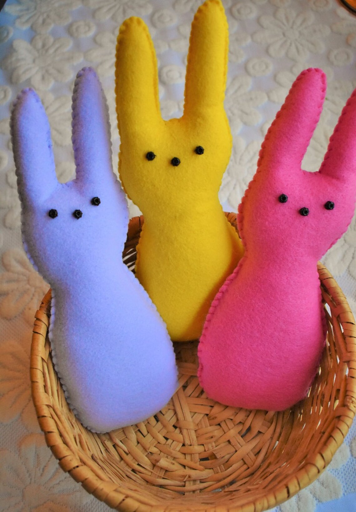 Peep Dolls-large Felt Peeps-peeps Plush-easter Peeps-easter - Etsy