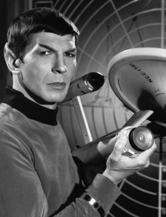 Leonard Nimoy as Spock Star Trek 1975..8X10 Print - Etsy