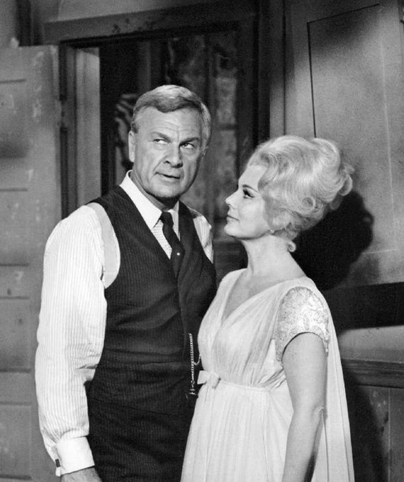 Oliver Douglas and Eva Gabor Eddie Albert Lisa Douglas in Green Acres ...