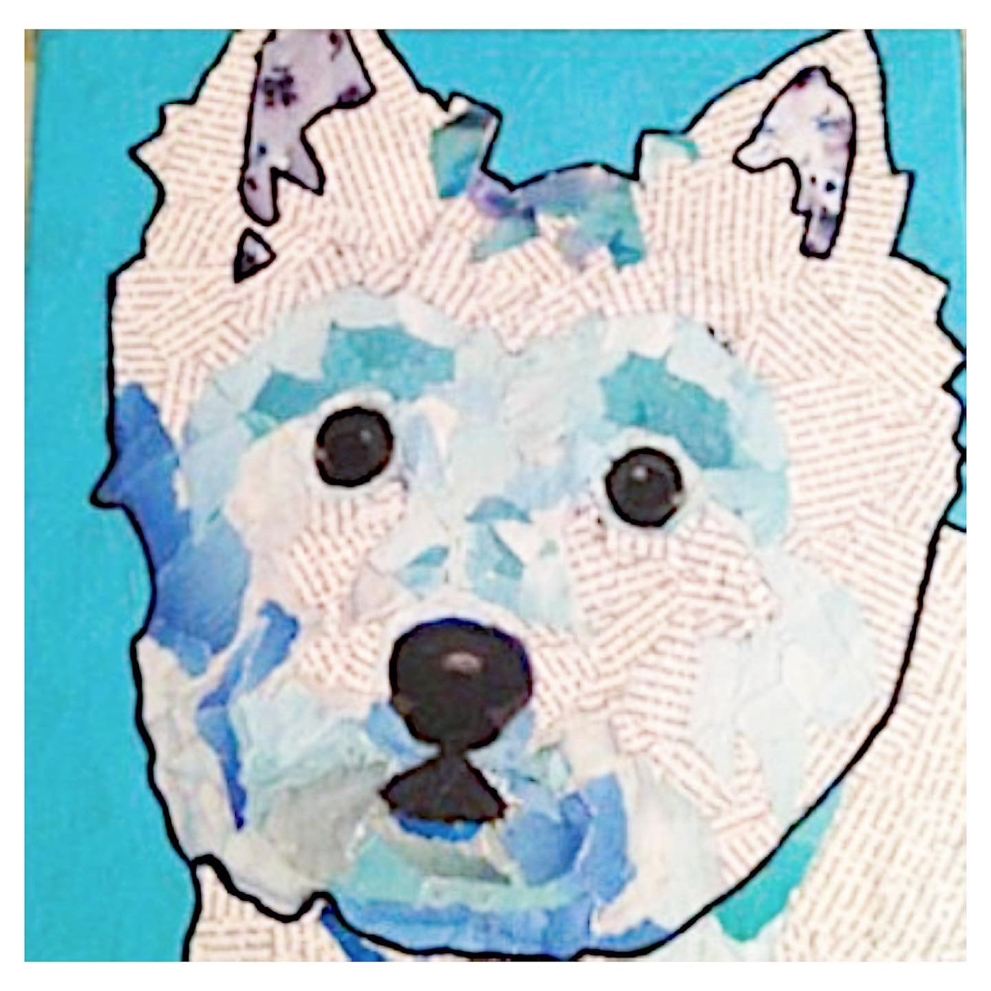 Pet Collage. Made to Order Pets, Cats, Dogs, Animals, Mixed Media, Pet ...