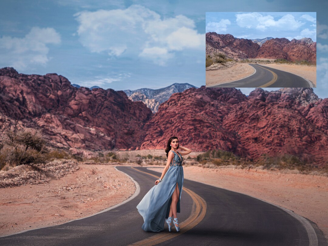 INSTANT DOWNLOAD - Secret Valley Digital Background for PS & Pse ...