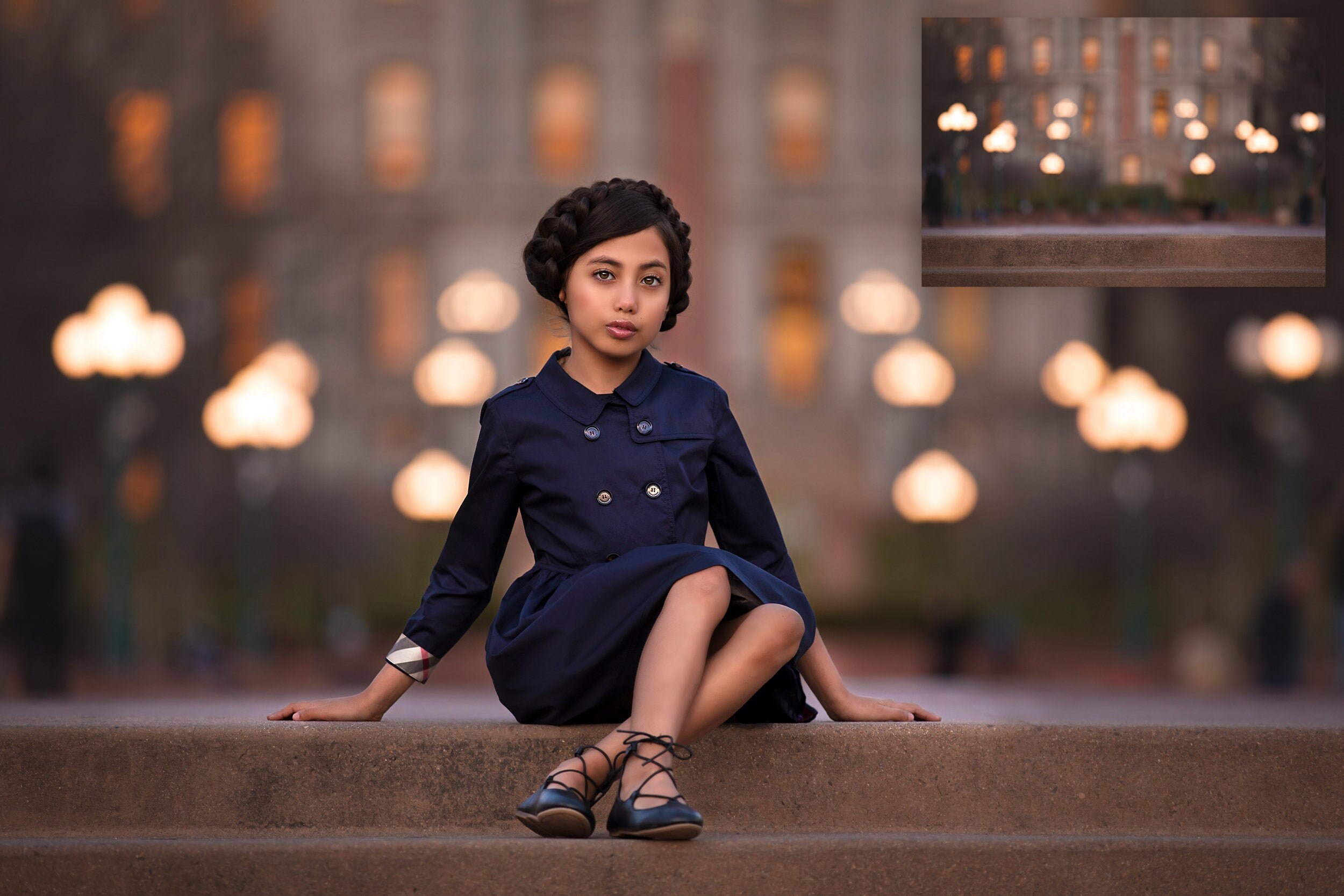 INSTANT DOWNLOAD City Lights Digital Background for Ps & - Etsy