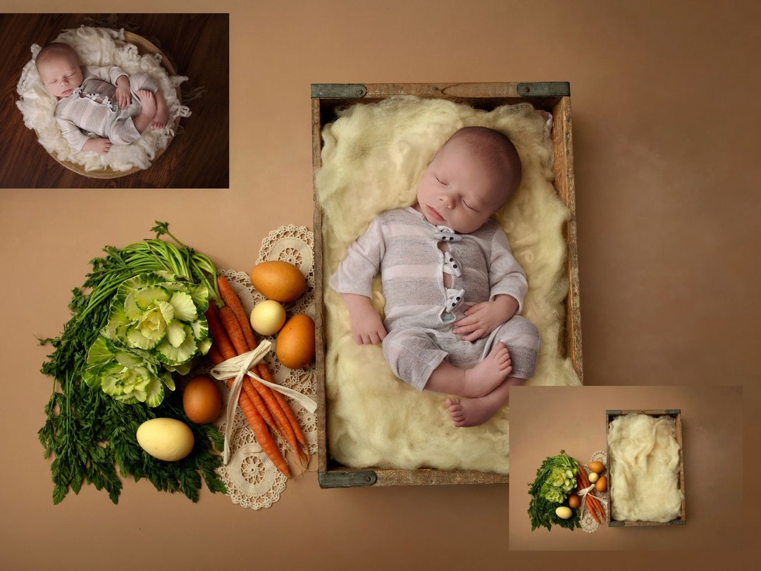 INSTANT DOWNLOAD - Spring Lullabies - Newborn Digital Backdrops for Ps ...