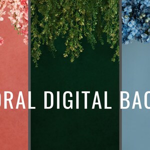 Cascading Spring - Digital Backgrounds for PS & PSE - Photoshop Digital ...