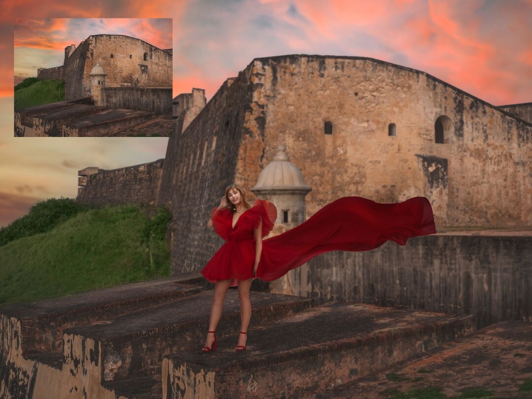 INSTANT DOWNLOAD - Castle Digital Backdrop - Digital Background for PS ...
