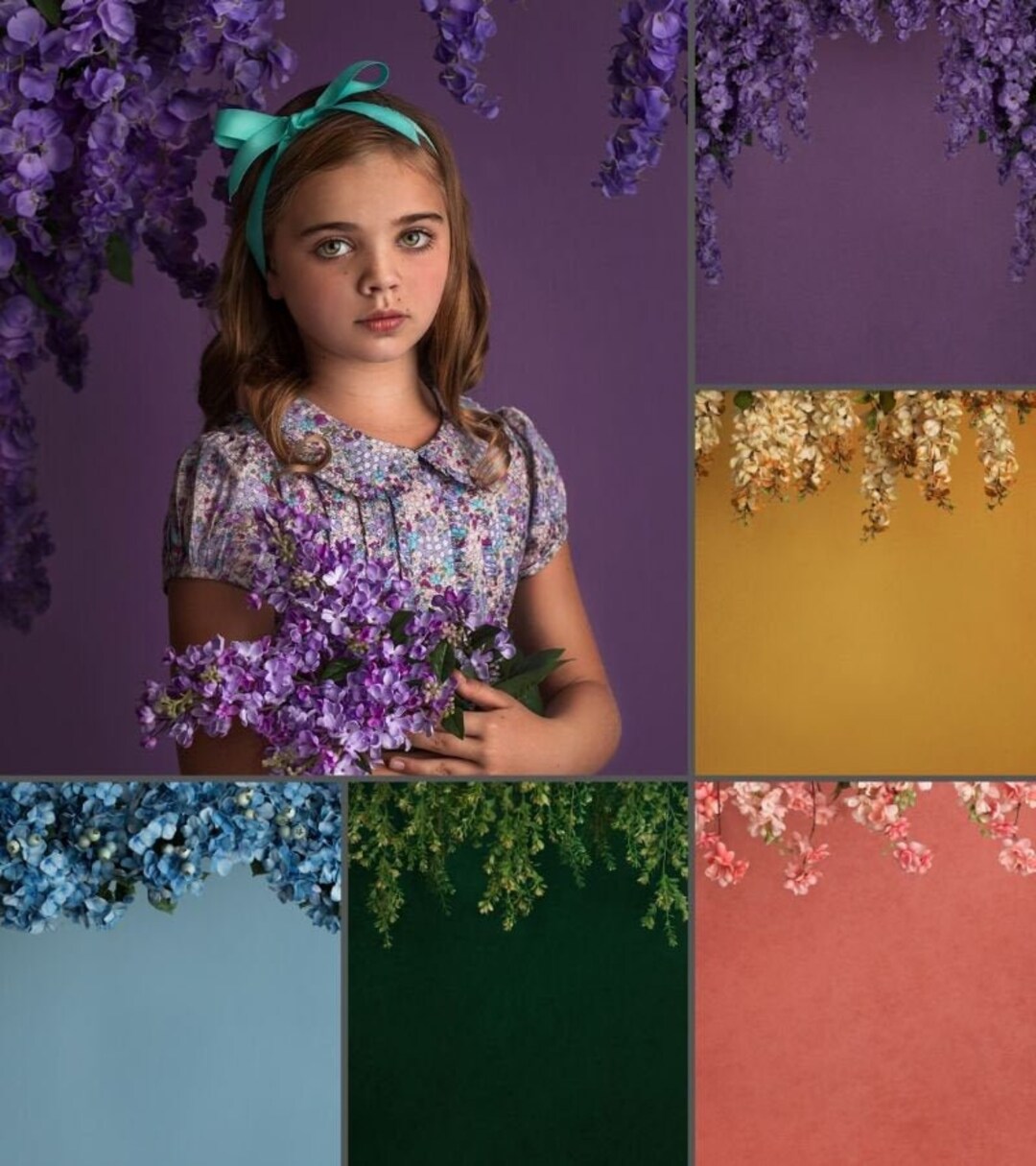 Cascading Spring - Digital Backgrounds for PS & PSE - Photoshop Digital ...