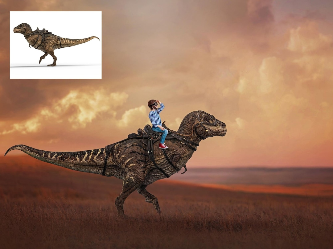 T-REX OVERLAY for Ps & Pse - Dinosaur Image Tyrannosaurus - Photoshop ...
