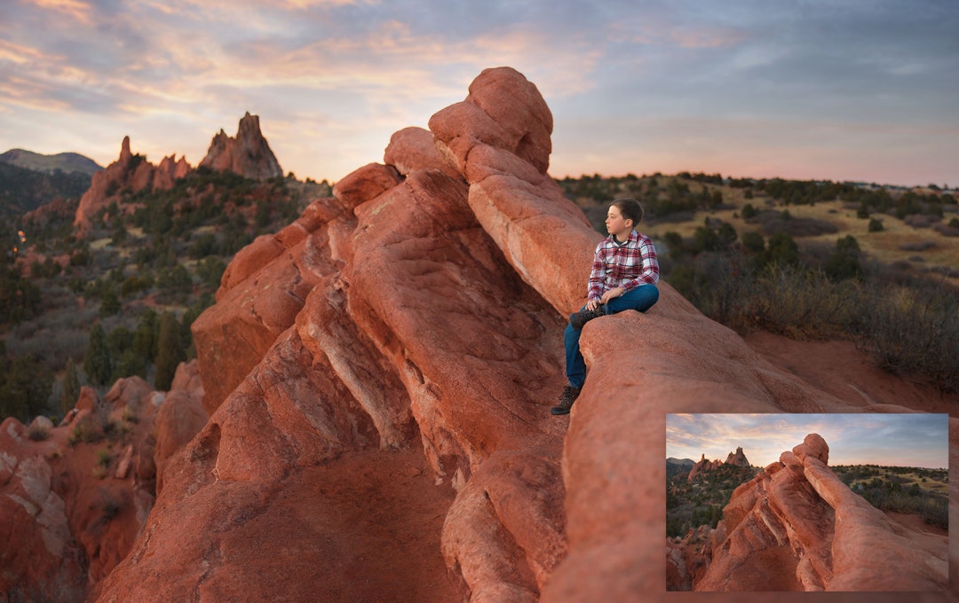 INSTANT DOWNLOAD- Desert Stone - Summer Digital Background for Ps & Pse ...