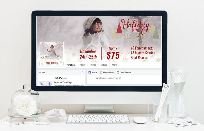 INSTANT DOWNLOAD - Holiday Minis – Facebook Mini Session Marketing ...