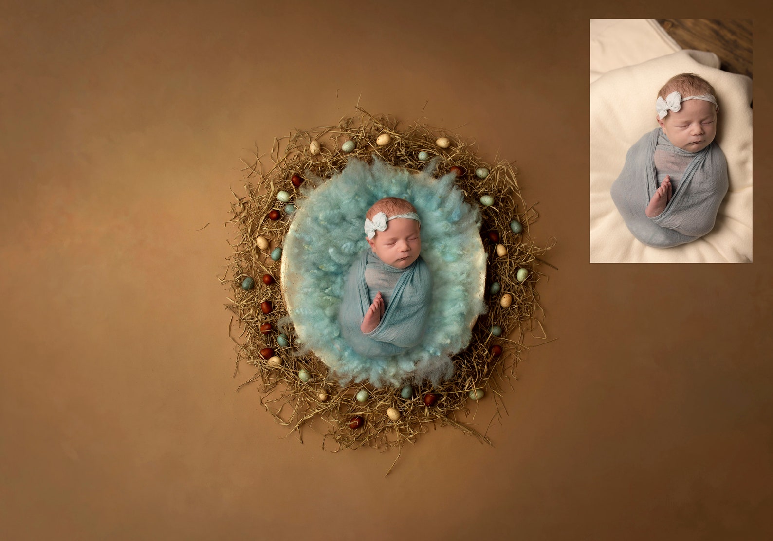 Spring Lullabies Newborn Digital Background Collection for | Etsy