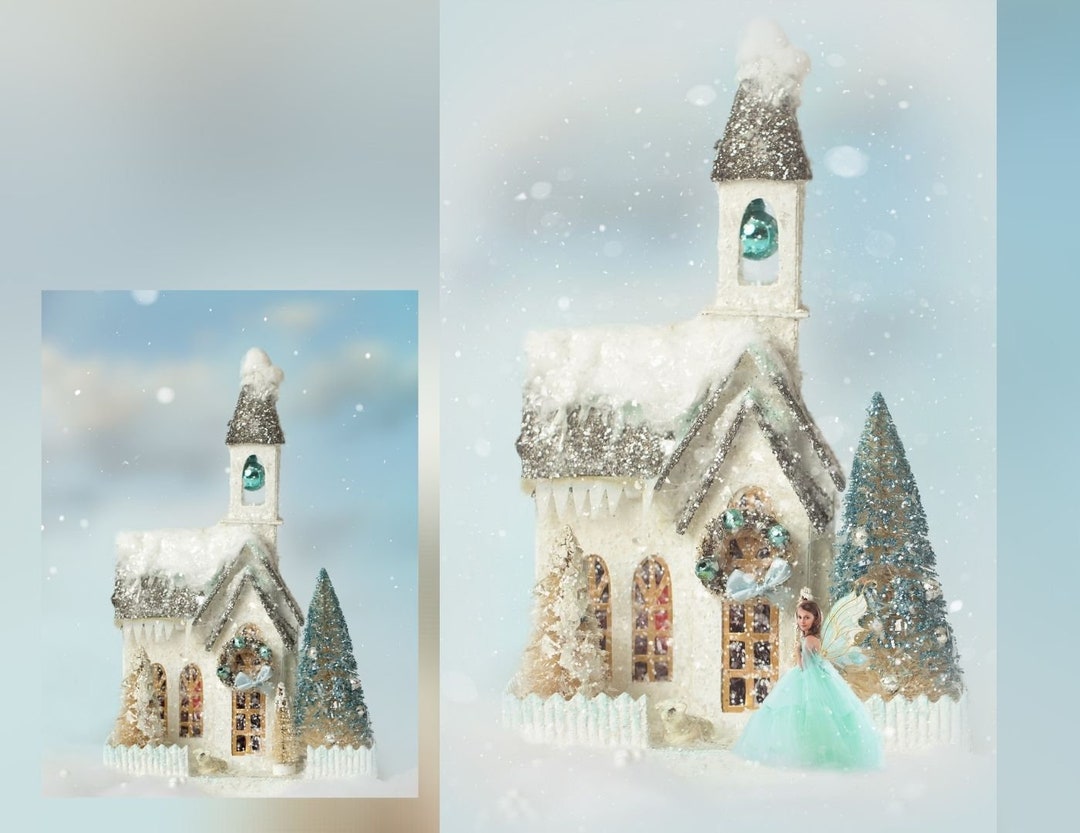 INSTANT DOWNLOAD - Miniature House Digital Background for PS & Pse ...