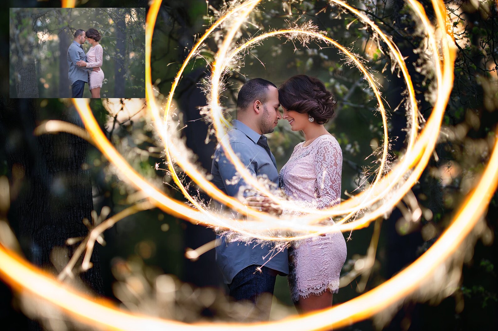 FREE Mini Sparkler Photoshop Overlay & Photoshop Action Collection for ...
