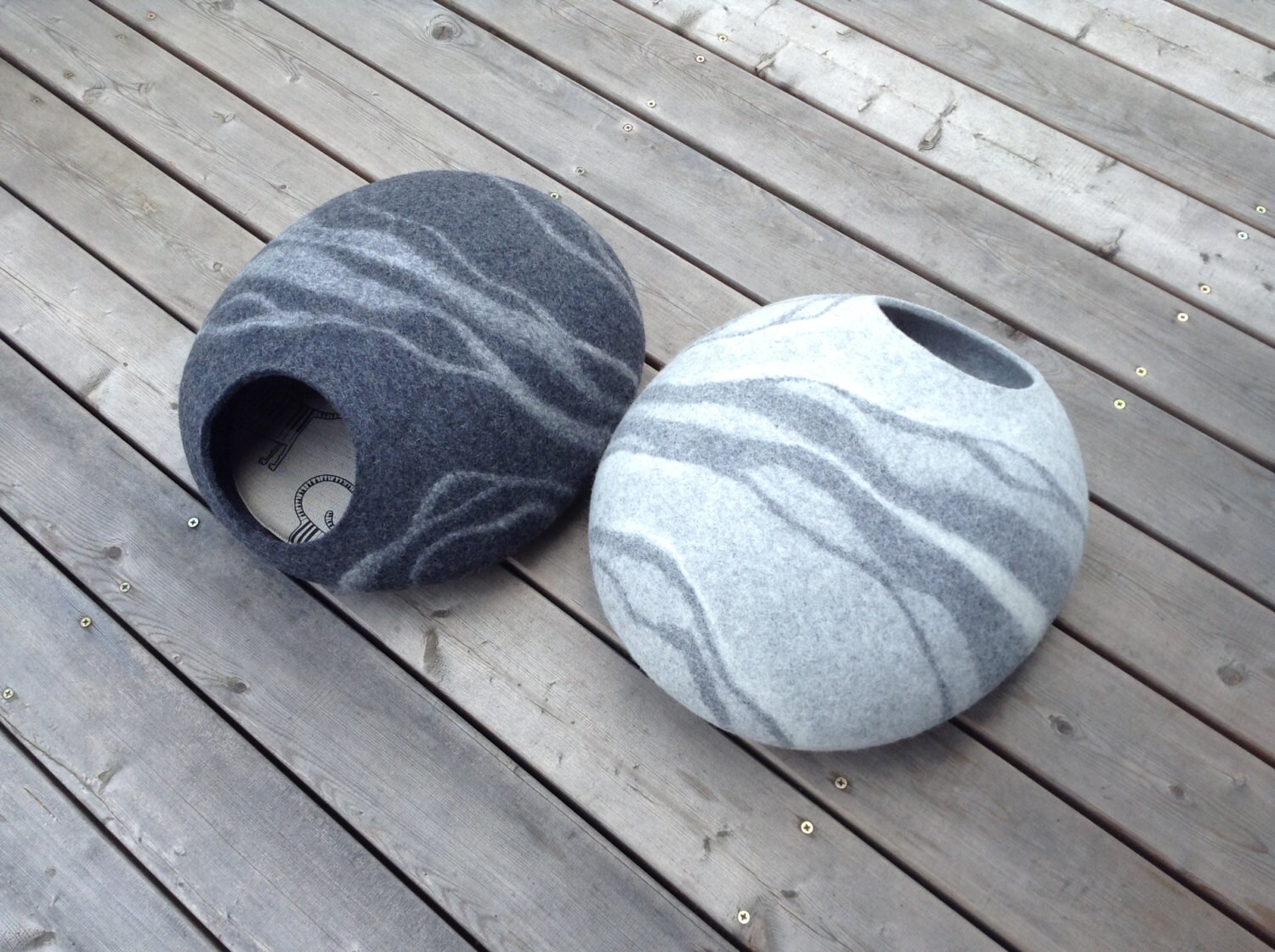 Cat Cave Bed House Modern Cat Cave | Etsy