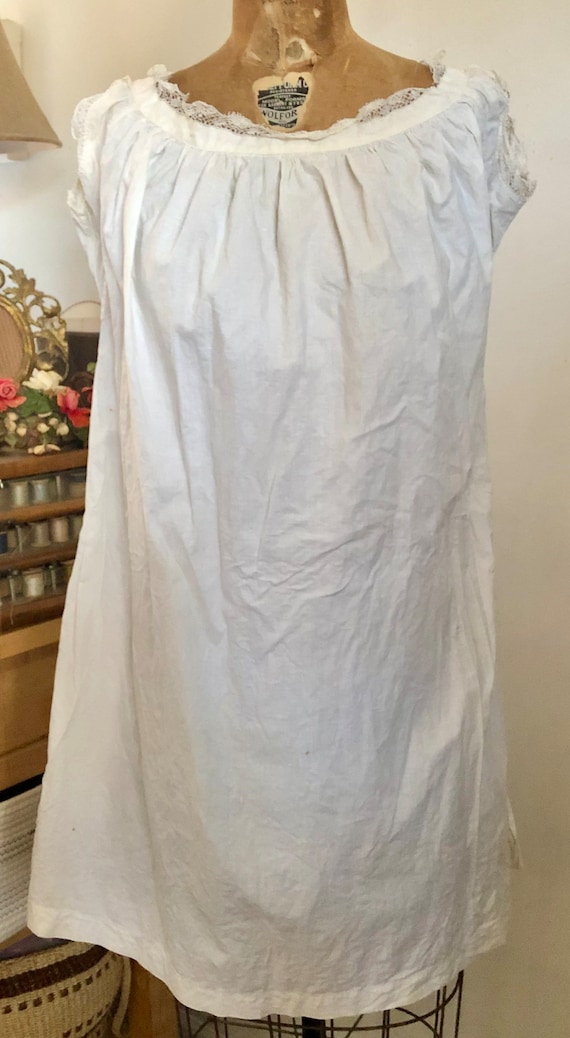 antique edwardian chemise nightgown - Gem