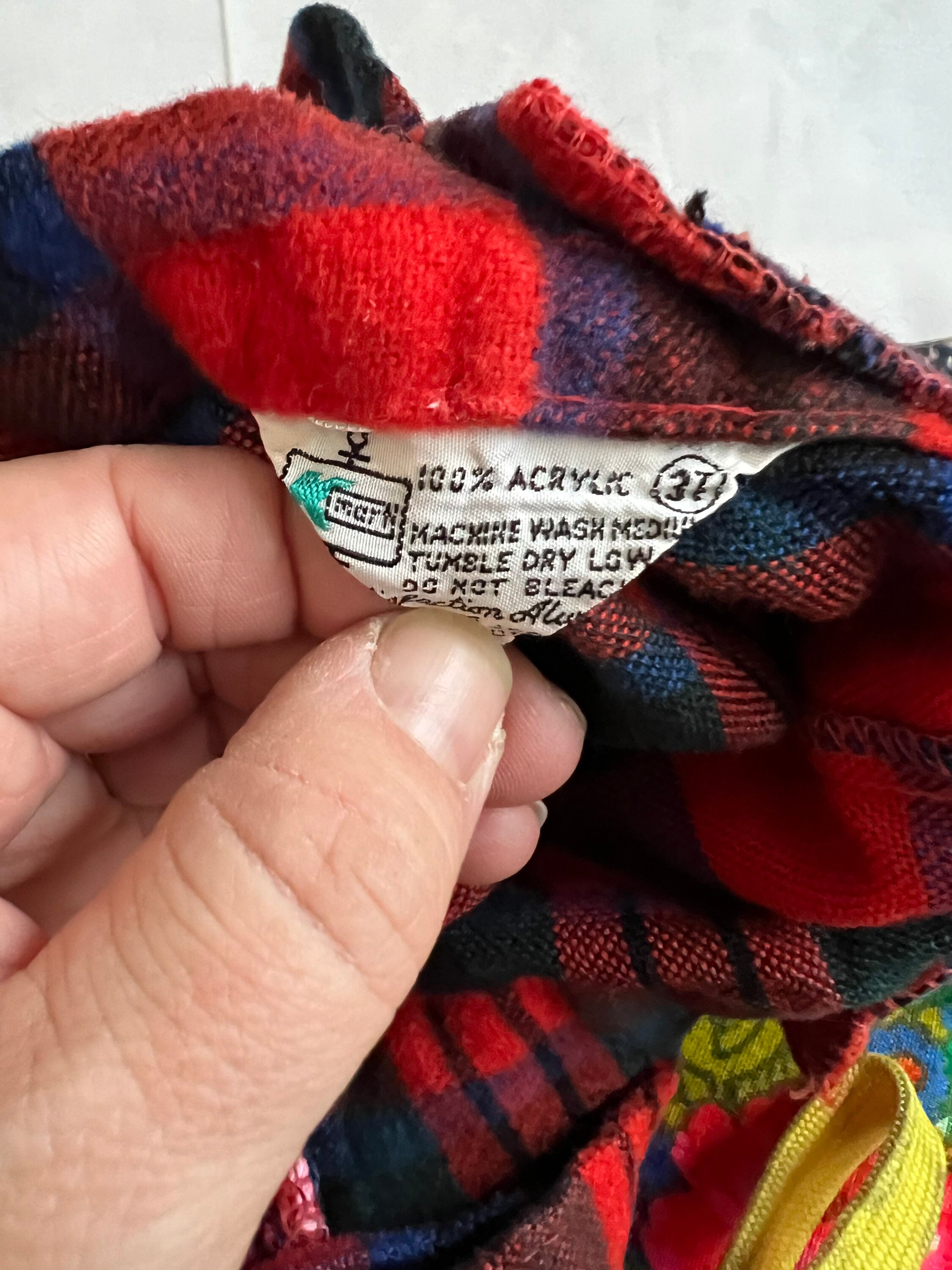 1970s Vintage Red Plaid Flannel Overalls Sz 3t - Etsy