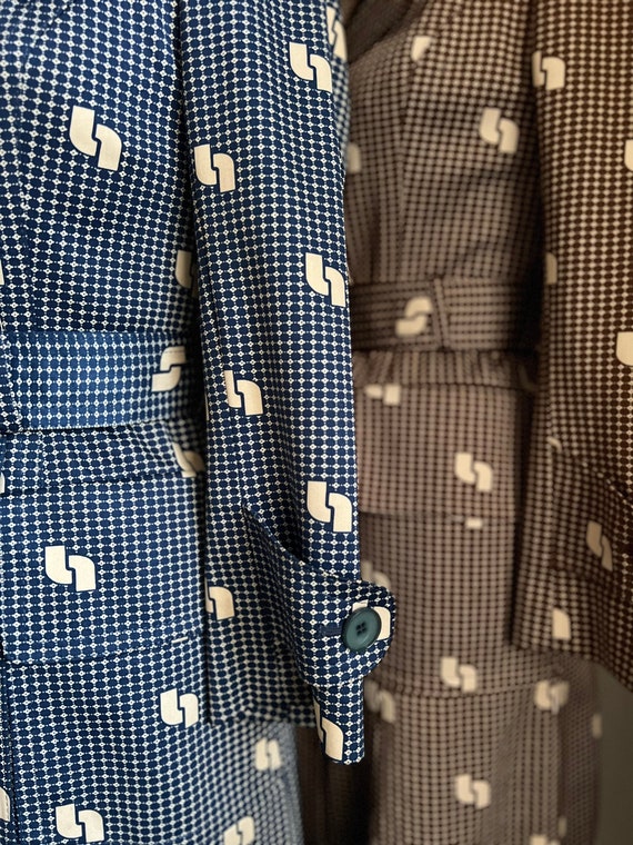 1970s vintage funky Japanese designer trench coats xs… - Gem