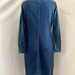 1970s Vintage Sears Denim Snap Front Dress Sz S - Etsy