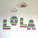 Letter Piñata Custom Made - Etsy