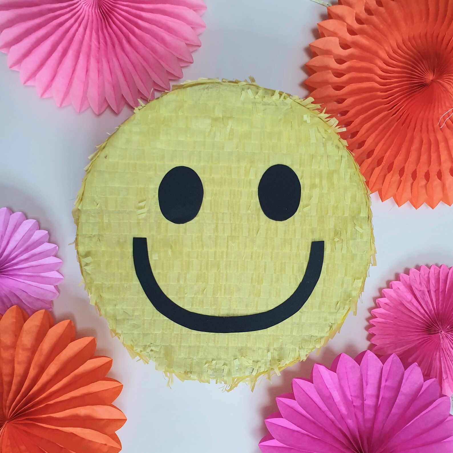 90's Happy Face Pinata - Etsy