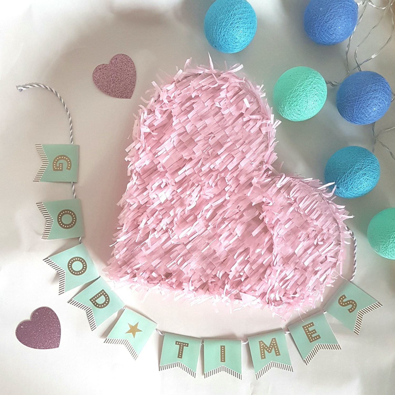 Heart Pinata perfect for weddings and engagement parties | Etsy