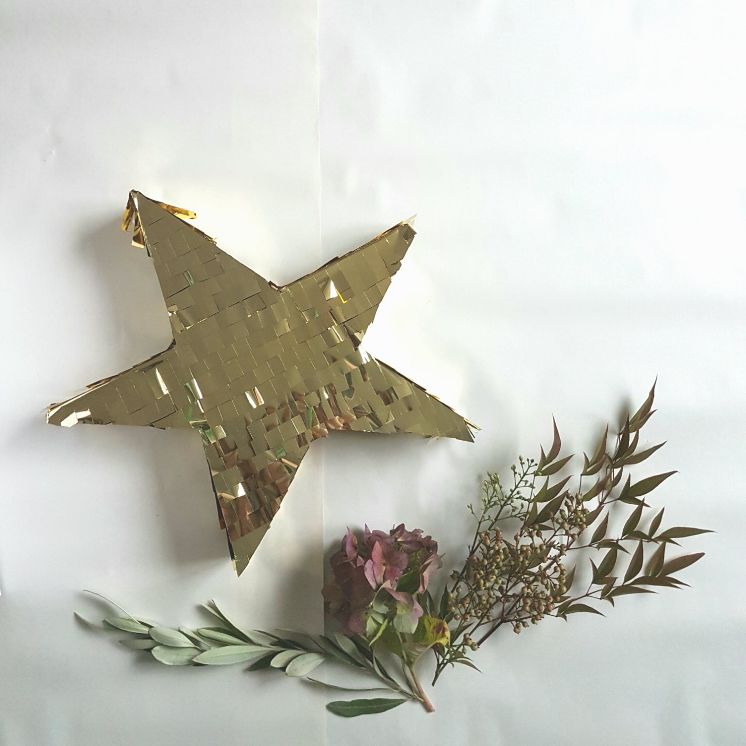 Gold Star Pinata - Etsy
