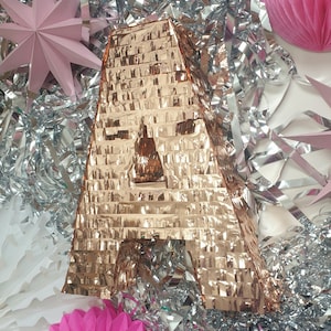 Metallic Letter Pinata - Etsy
