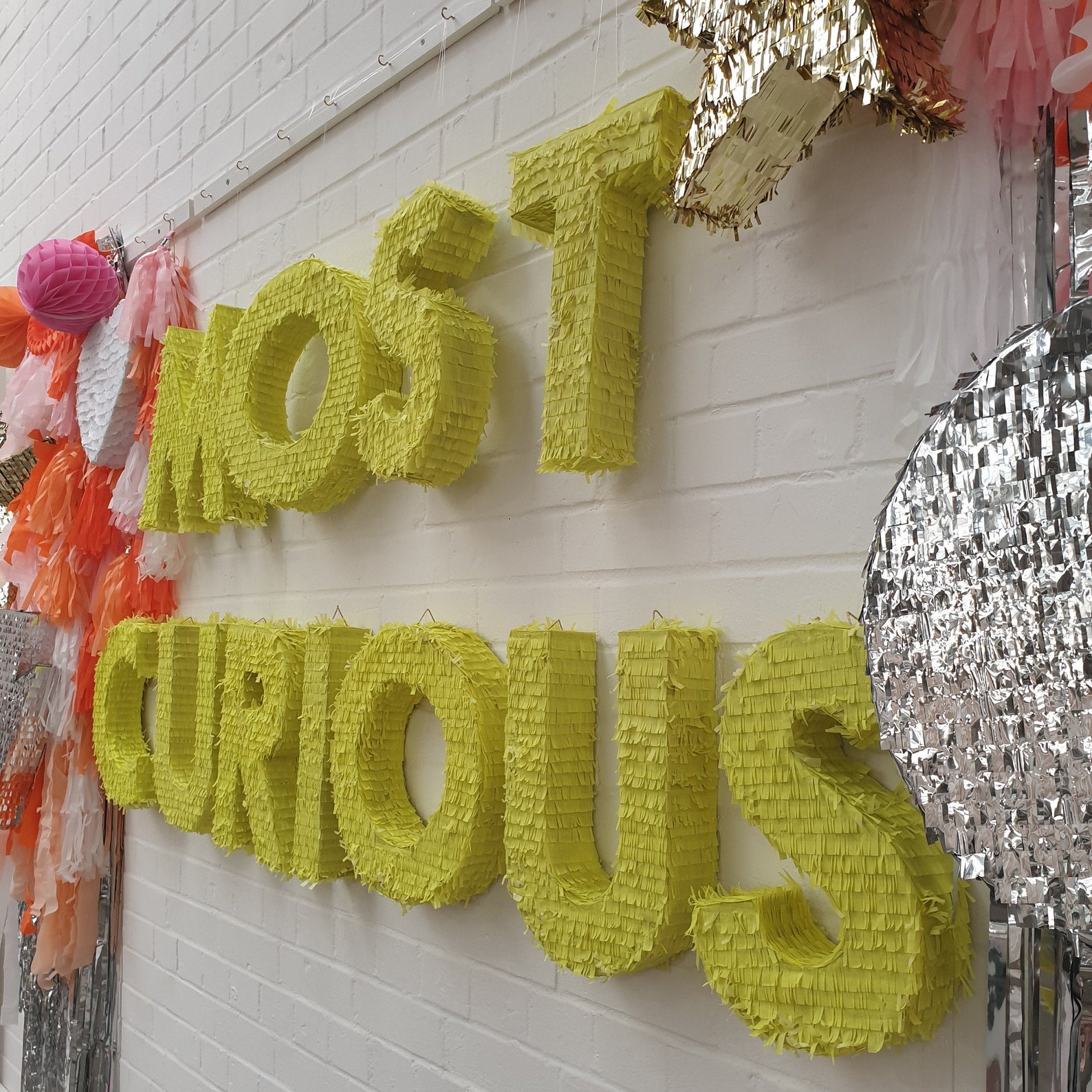 Letter Piñata Custom Made - Etsy