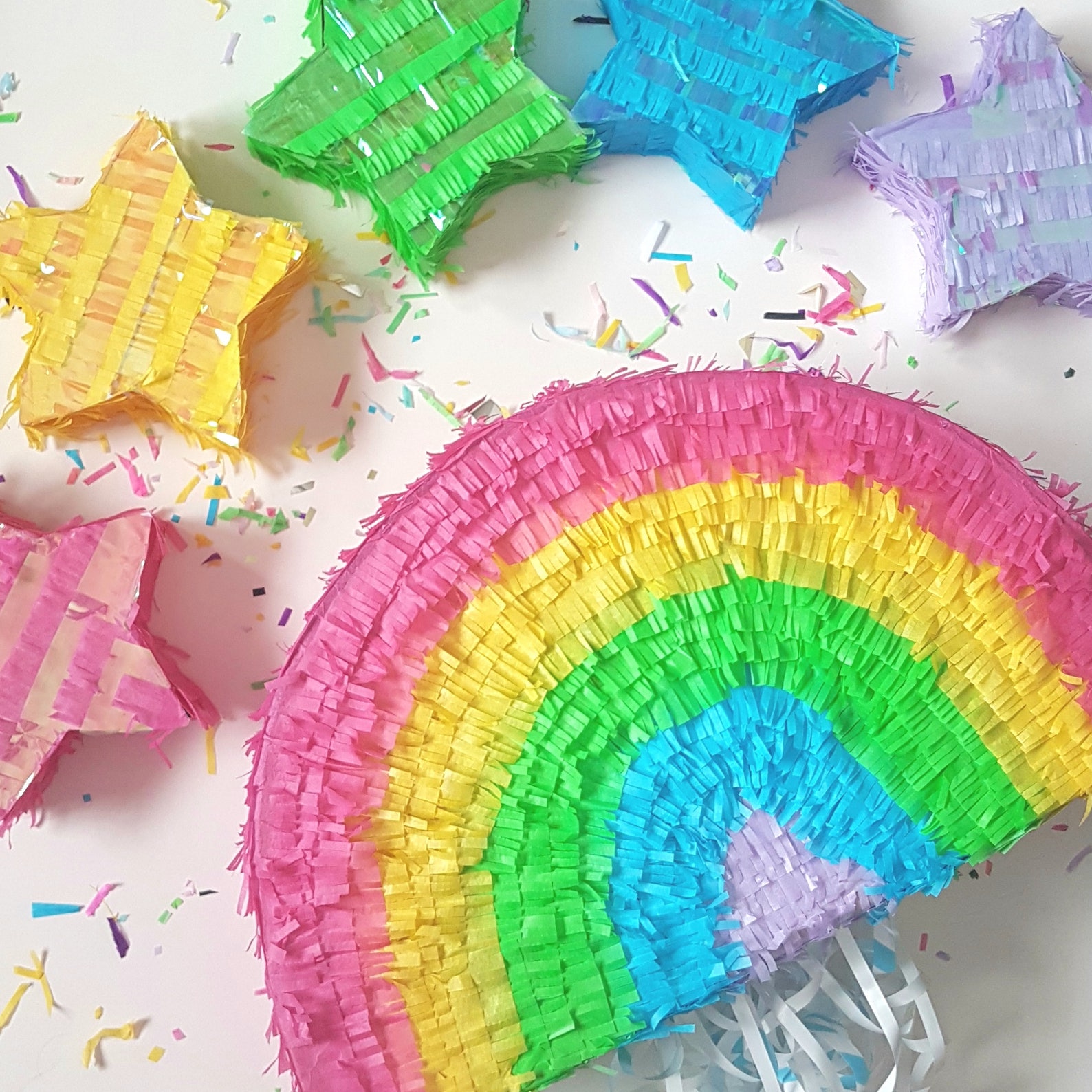 Rainbow Pinata - Etsy