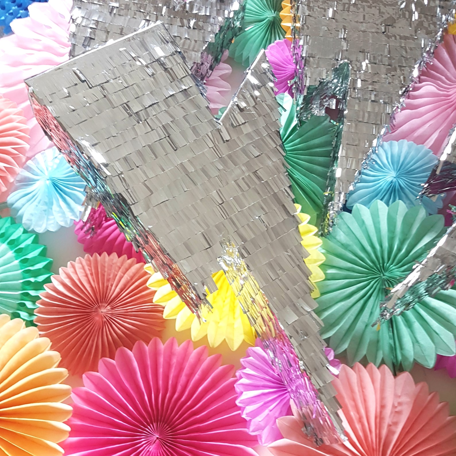 Lightning Bolt Pinata - Etsy UK