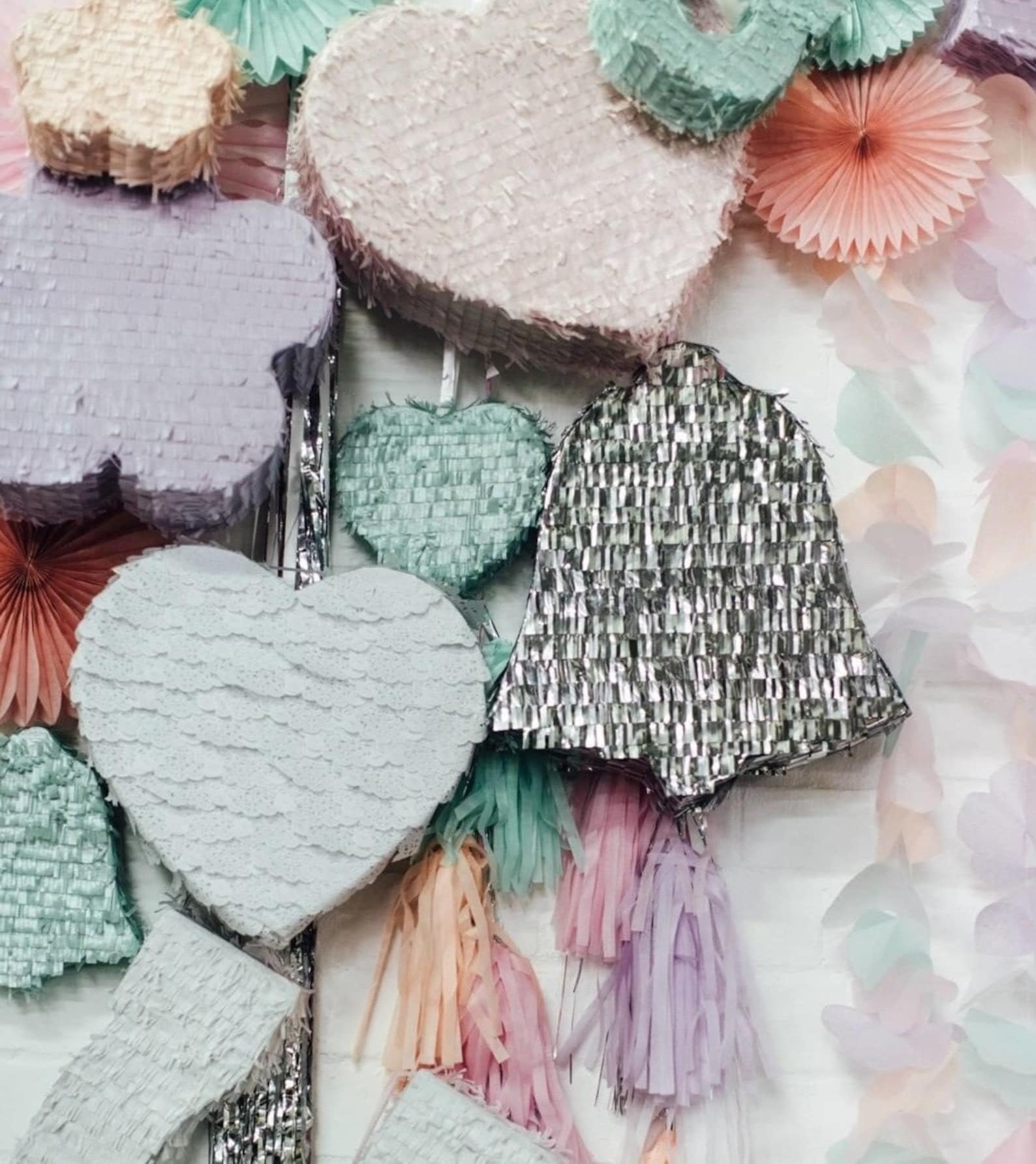 Heart Pinata perfect for weddings and engagement parties | Etsy