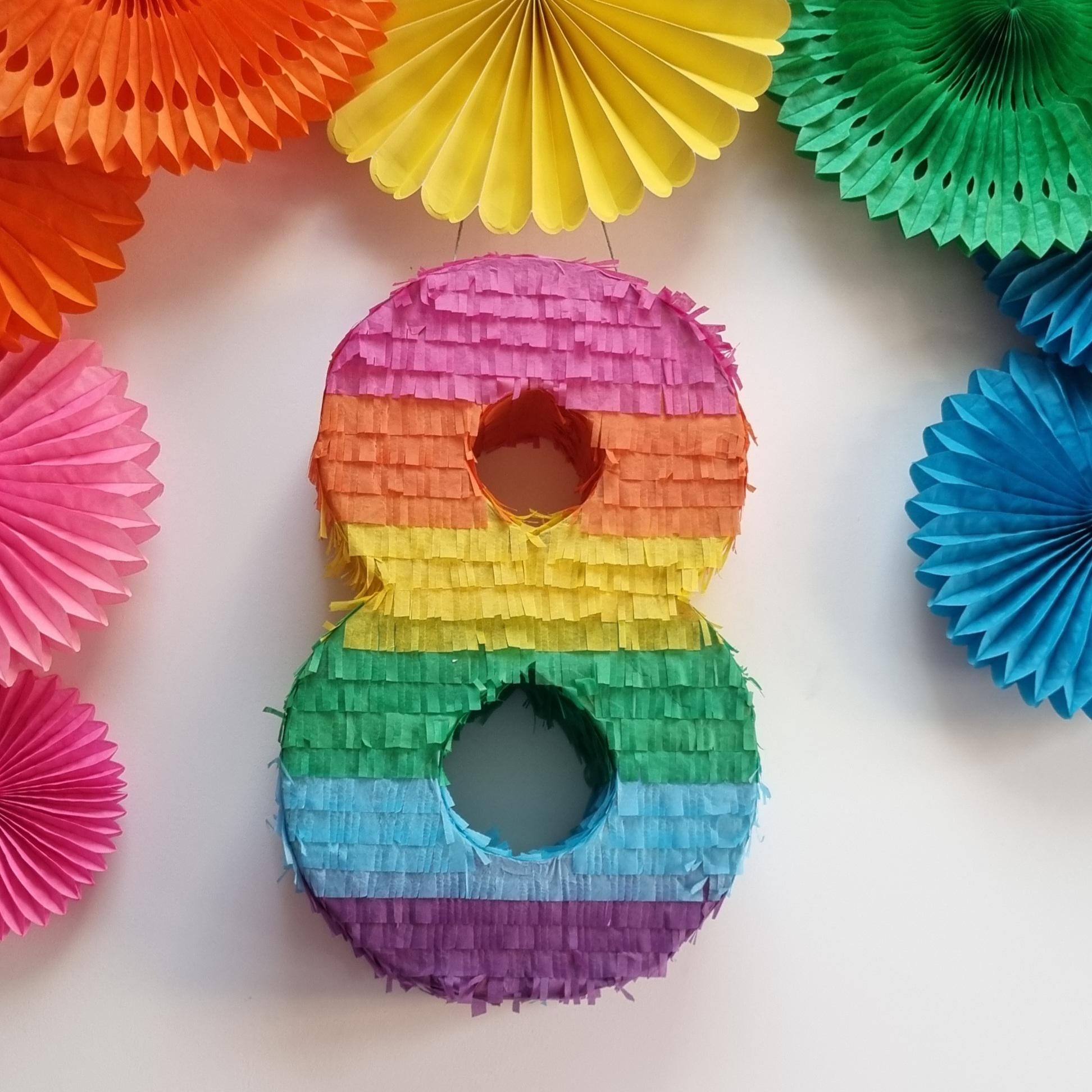 Number Piñata Made to Order - Etsy