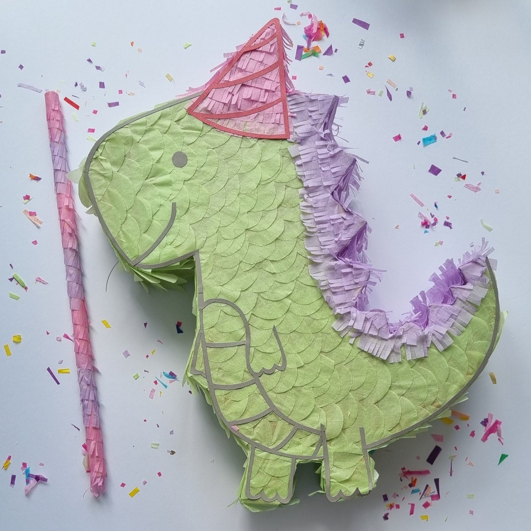 Cute Party Dinosaur Pinata - Etsy