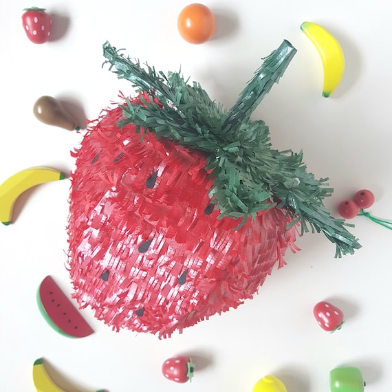 Strawberry Pinata - Etsy