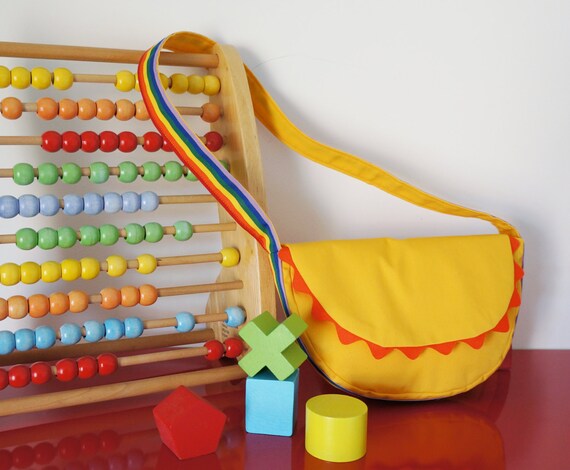 Items similar to Rainbow Sunshine Kids Toddler Bag on Etsy