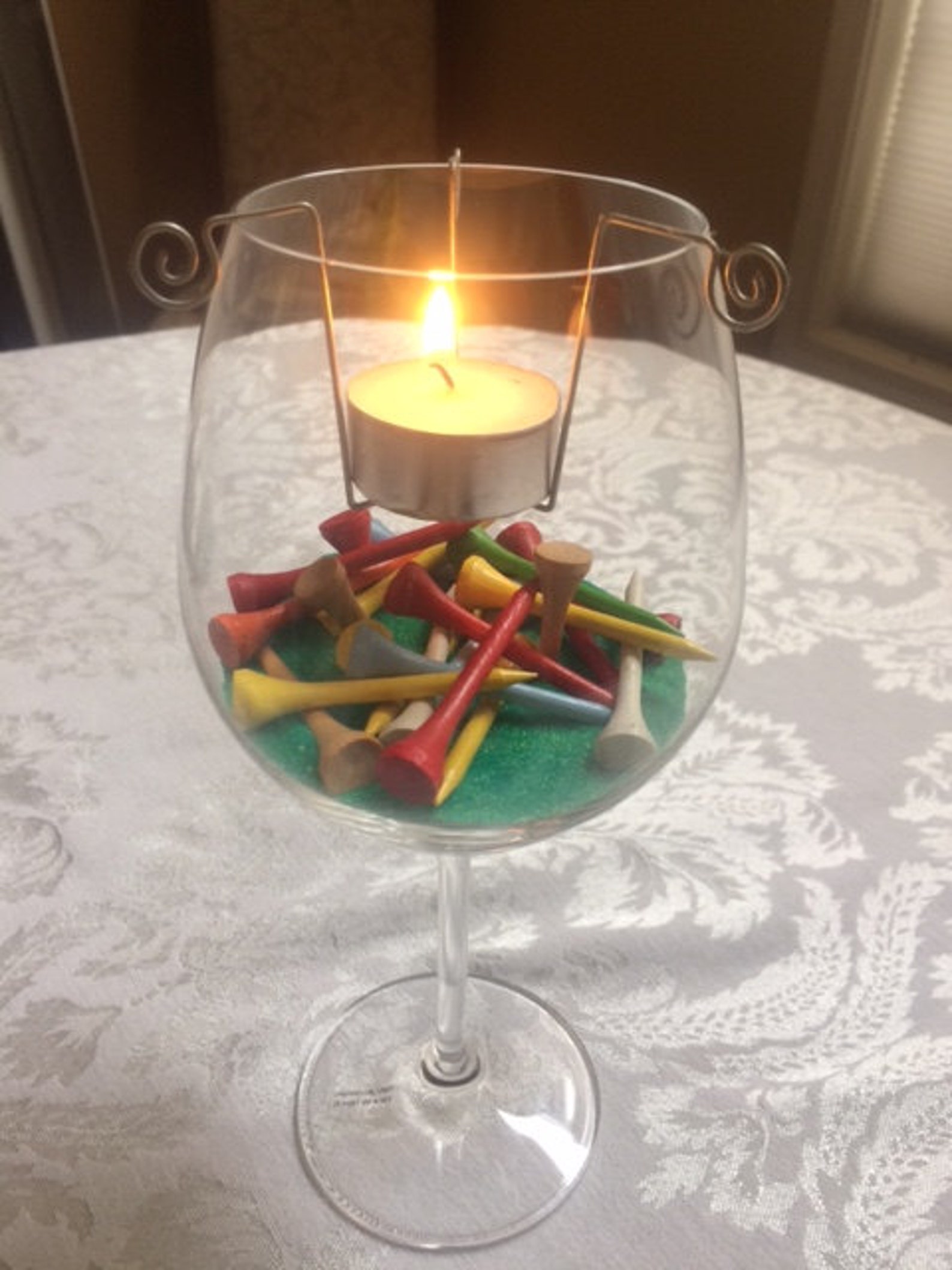 Tea Light Candle Holder Decorative Kit- Comes With 2 Tea Light Holders ...