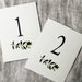 Olive Branch Wedding Table Numbers Greenery Table Numbers Printable ...