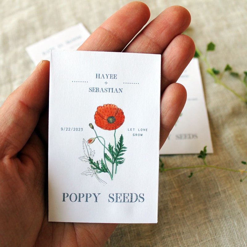 Seed Packet Favors - Etsy