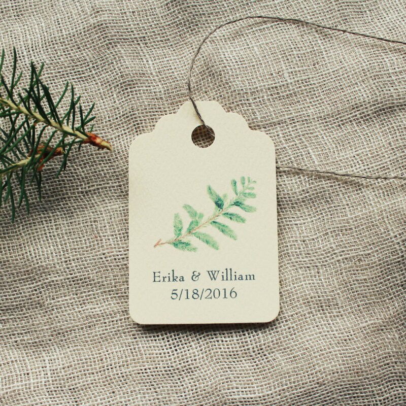 Favor Hang Tags - Etsy