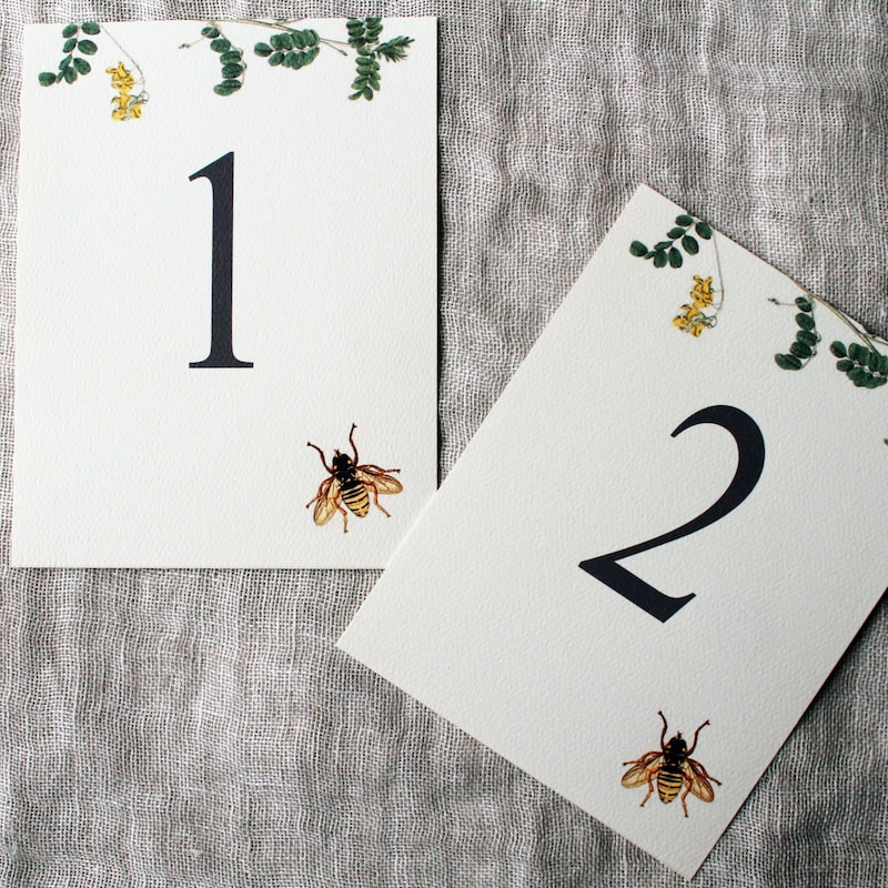 Diy Table Numbers - Etsy