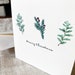 Evergreen Cards Set of 10 | Christmas Blank Greeting Cards With ...
