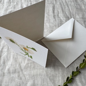 Daisy Greeting Cards With Envelopes Set of 10 - Etsy