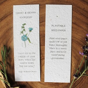 Bookmark Favors for Storybook Theme Wedding or Shower - Etsy