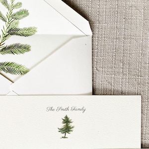 Pine Tree Note Cards With Envelopes Set of 24 - Etsy