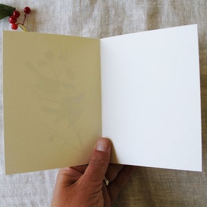 Holly Christmas Cards Set Blank Folded Holiday Cards Set of 10 - Etsy