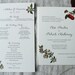 Apple Wedding Invitation Set Fall Wedding Invitations Handmade Autumn ...