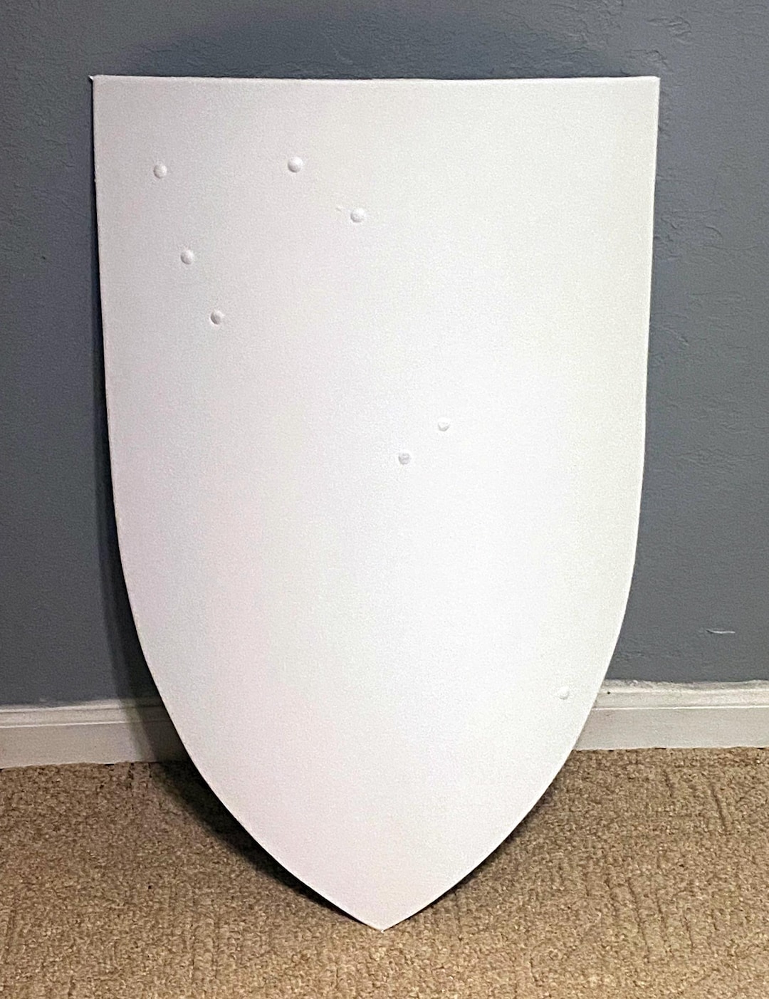 Large Deep Blank Shield 22 Inch by 34 Inch, Left Arm, Medieval, Knight ...